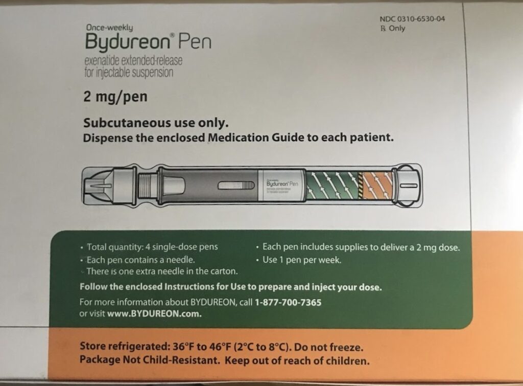 Bydureon Pens (2mg) | Diabetics Trust